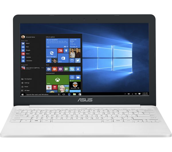 ASUS VivoBook E203 11.6" Laptop - White - E203NA-FD020TS - Currys Business