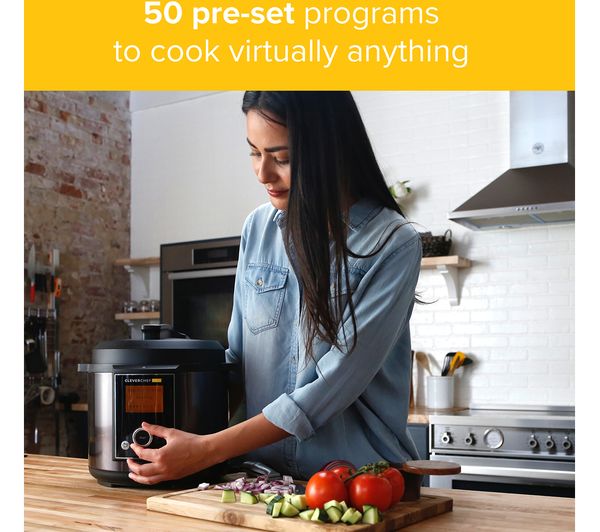 DREW & COLE Clever Chef Pro Multicooker - Charcoal - 01375 - Currys ...