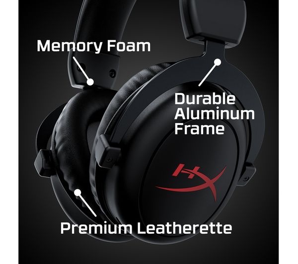 HYPERX Cloud Core Wireless Gaming Headset - Black - 4P5D5AA - Currys ...