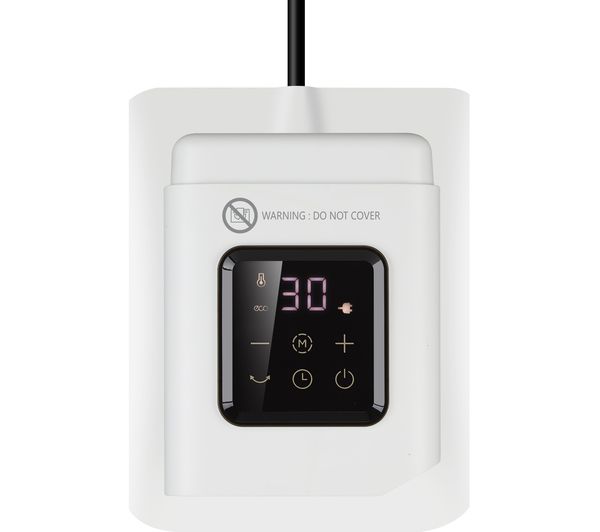 LOGIK L20THW22 Portable Ceramic Fan Heater - White - - Currys Business