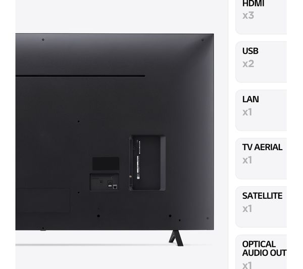 LG 65UR78006LK 65" Smart 4K Ultra HD HDR LED TV - 65UR78006L - Currys ...