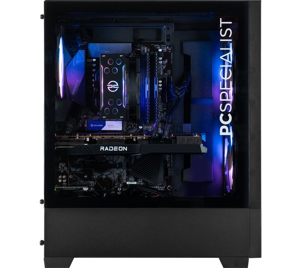 PCSPECIALIST Flux 210 Gaming PC - AMD Ryzen 5, RX 6700 XT, 1 TB SSD ...