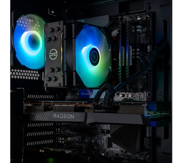 PCSPECIALIST Flux 210 Gaming PC - AMD Ryzen 5, RX 6700 XT, 1 TB SSD ...