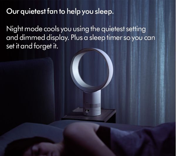 DYSON CF1 Smart Cooling Desk Fan - White - 586374-01 - Currys Business