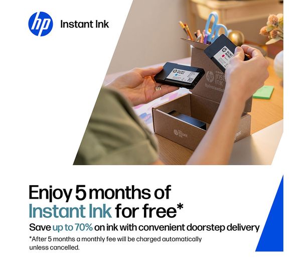 HP DeskJet 4322 All-in-One Wireless Inkjet Printer | Scan & Copy | 5 ...