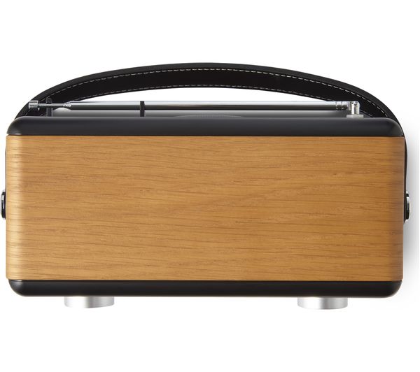 ROBERTS Stream 94L DAB+/FM Smart Bluetooth Radio - Black & Cherry Wood - STREAM94L - Currys Business