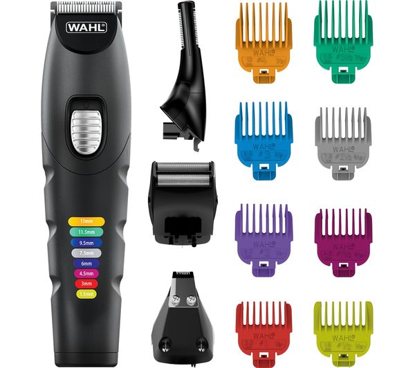 WAHL Colour Trim 8-in-1 Multi-Trimmer Kit - Black - 9893-517 - Currys ...