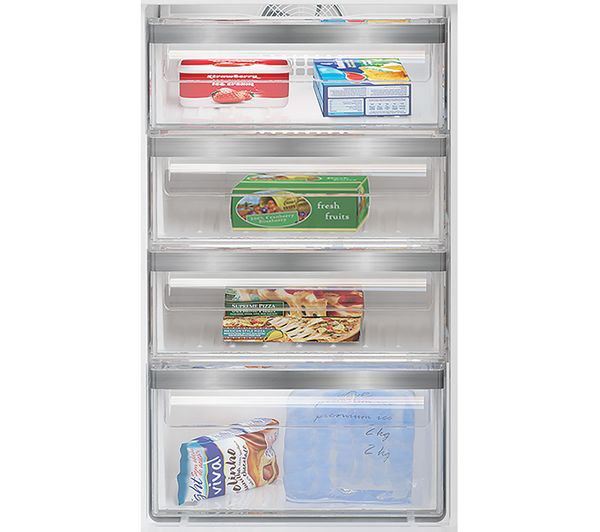 GRUNDIG VitaminZone GKFEDV455 Integrated 50/50 Fridge Freezer - Sliding ...