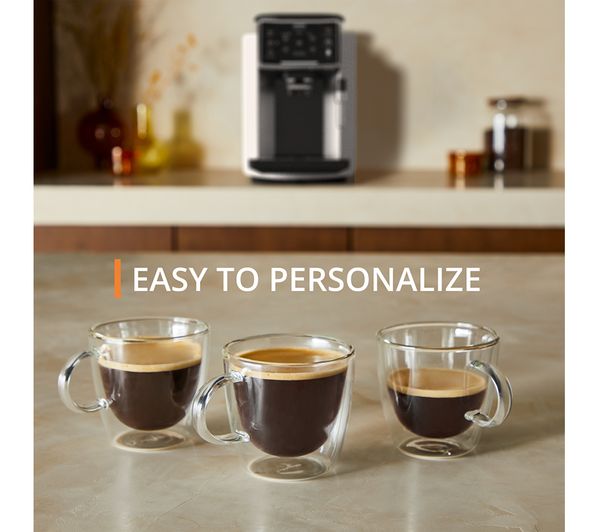 KRUPS Sensation EA910E40 Bean to Cup Coffee Machine - Silver & Black ...