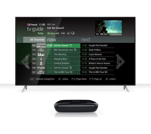 HUMAX HB-1100S Freesat+ HD Smart Set Top Box - HB-1100S/GB - Currys ...