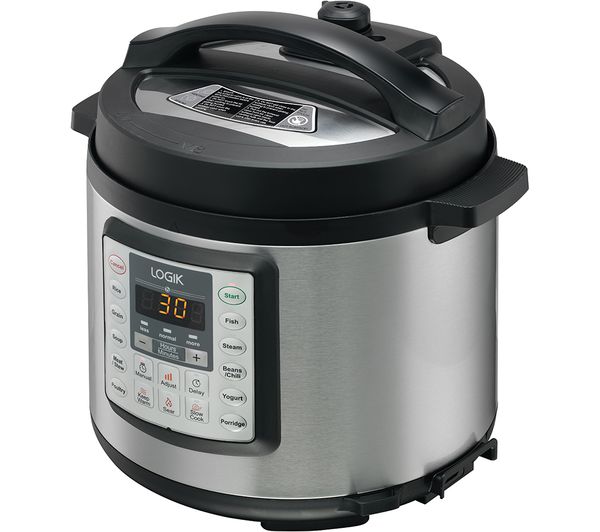 LOGIK L05MCS23 Multicooker - Stainless Steel - - Currys Business