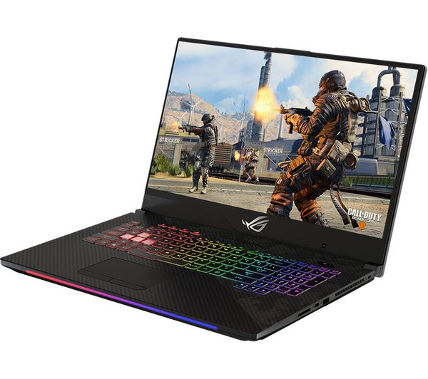 ASUS ROG Strix Scar II GL704 17.3" Intel® Core™ i7 RTX 2070 Gaming Laptop - 1 TB HDD & 512 GB ...