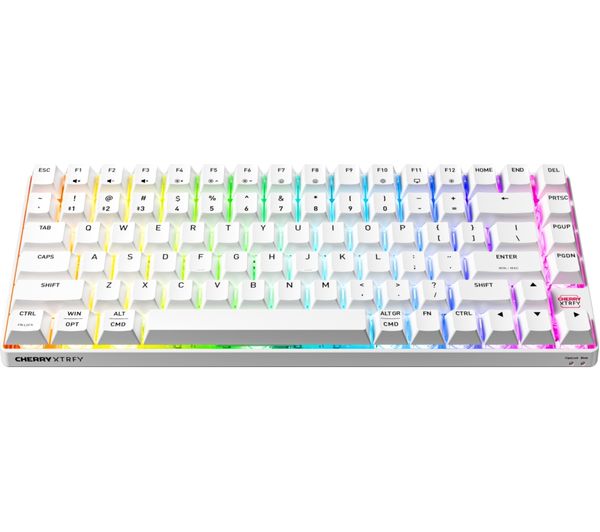 CHERRY K33 Compact Wireless RGB Gaming Keyboard - White - G8D ...