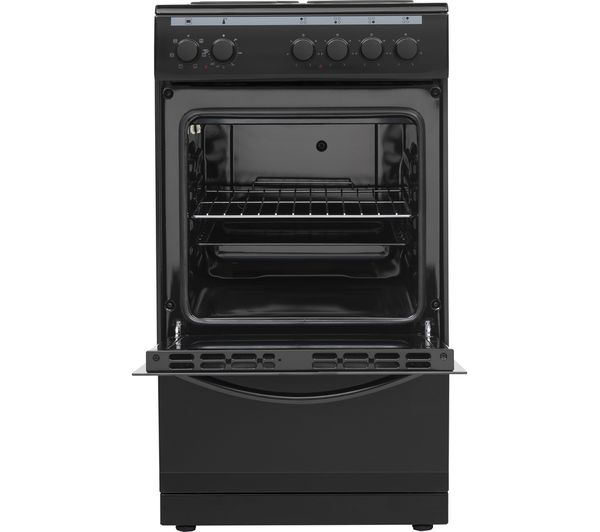 ESSENTIALS CFSEBK22 50 cm Electric Solid Plate Cooker - Black ...