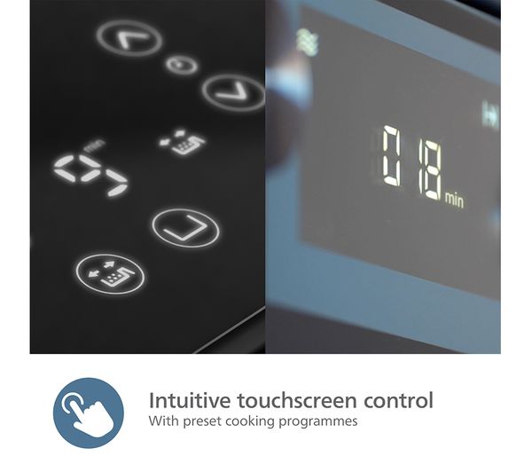 PHILIPS 3000 Series NA353/19 9L Dual Basket Air Fryer - White - NA353 ...