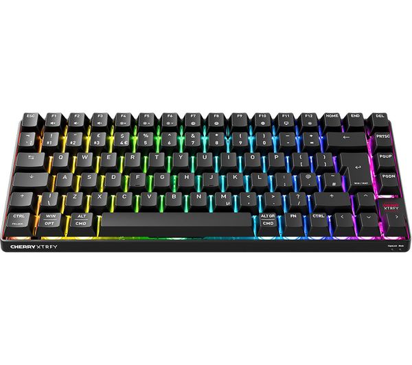 CHERRY XTRFY K33 Compact Wireless RGB Gaming Keyboard - Black - CR19366 ...