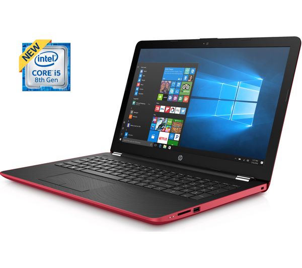 Buy HP 15-bs157sa 15.6" Laptop - Red | Free Delivery | Currys