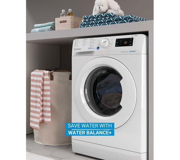 INDESIT MTWC 81495 BK UK 8 kg 1400 Spin Washing Machine - Black - 869991681130 - Currys Business