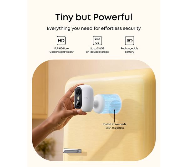 EUFY SoloCam C35 Full HD Smart WiFi CCTV Camera - T8110421 - Currys ...