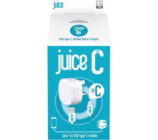 JUICE USB Type-C Charger - 1.5 m - JUI-MAINS-TYPEC-2.4A - Currys Business