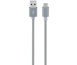 SANDSTROM SCA1SG18 USB Type-C to USB-A Cable - 1 m - - Currys Business