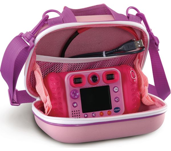 VTECH KidiZoom Compact Camera Case - Pink - 417369 - Currys Business