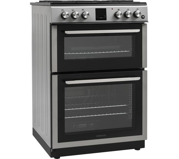 KENWOOD KDG606S22 60 cm Gas Cooker - Silver - - Currys Business