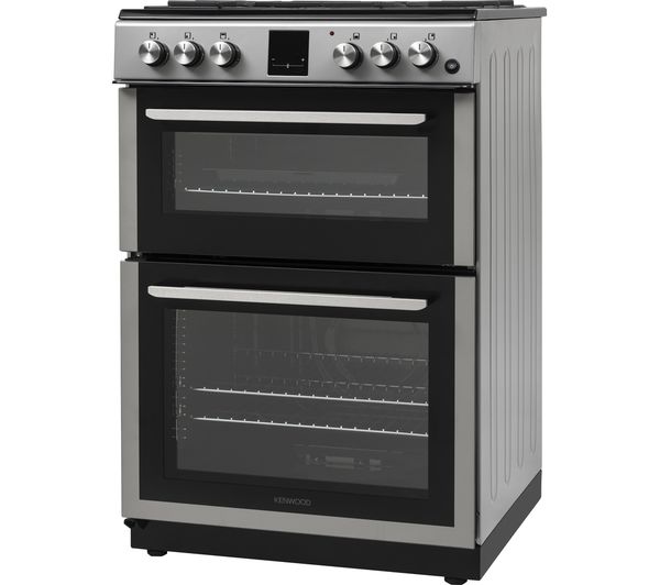 KENWOOD KDG606S22 60 cm Gas Cooker - Silver - - Currys Business