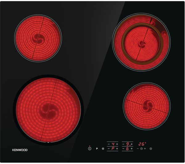 - KENWOOD KCHOBTC21 60 cm Electric Ceramic Hob - Black - Currys Business
