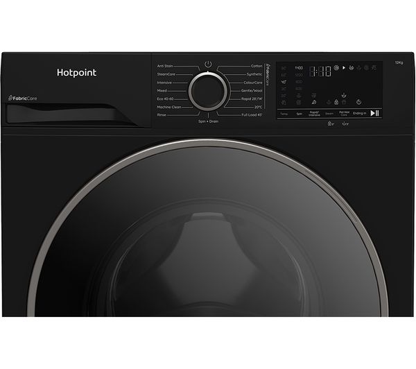 HOTPOINT FabricCare HBCA 123B CARE UK 12 kg 1400 Spin Washing Machine ...