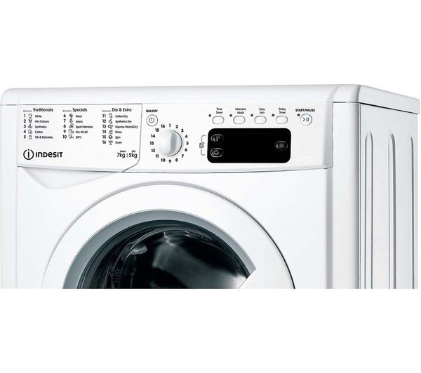 INDESIT Ecotime IWDD 75145 UK N Washer Dryer - White - 869991613600 ...