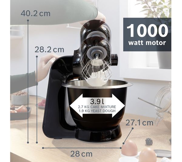 MUM59N26CB - BOSCH CreationLine Serie 4 MUM59N26CB Stand Mixer - Carbon ...