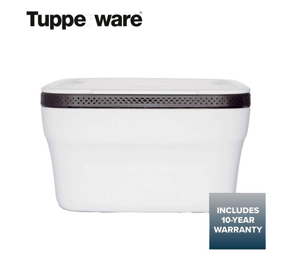 TUPPERWARE BreadSmart Large Bread Bin - White - 02321 - Currys Business