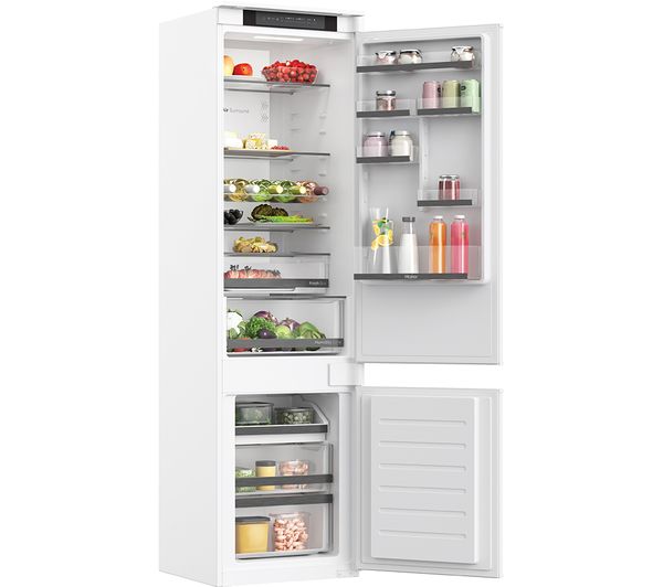 HAIER HBW5519EK Integrated Smart 70/30 Fridge Freezer - Sliding Hinge ...