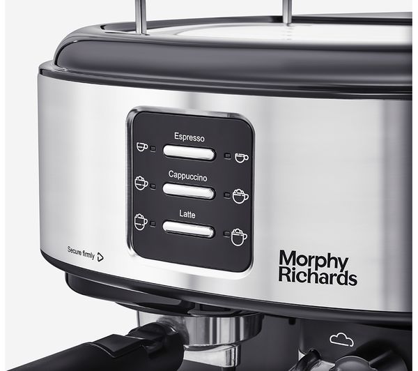 172023 - MORPHY RICHARDS 172023 Traditional Pump Espresso Coffee ...