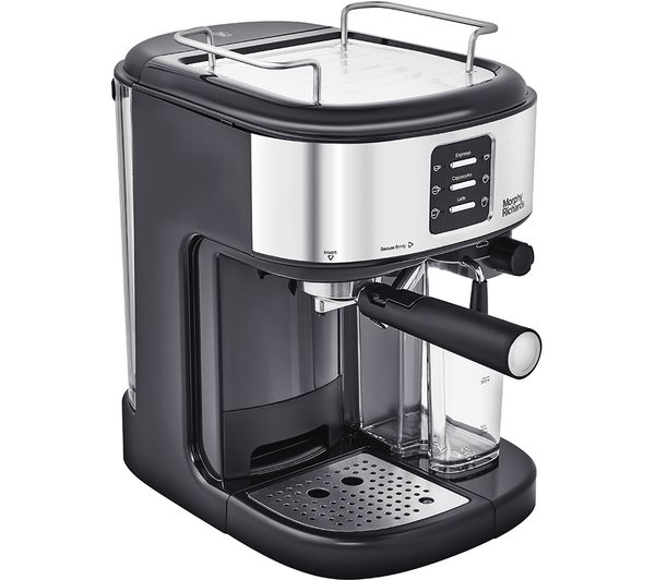 MORPHY RICHARDS 172023 Traditional Pump Espresso Coffee Machine - Black ...