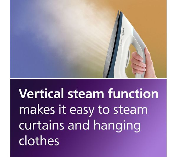 PHILIPS 2000 Series PSG2000/20 Steam Generator Iron - Blue & White ...