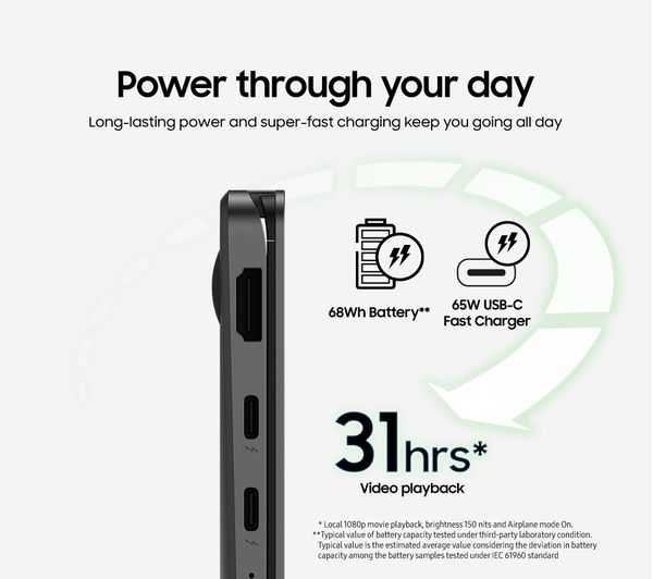 SAMSUNG Galaxy Book5 360 15.6" 2 in 1 Laptop, Copilot+ PC - Intel® Core ...