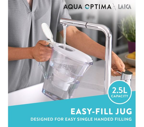 AQUA Aurora Liscia Water Filter Jug and Evolve+ Filter Bundle - PJ0602 ...