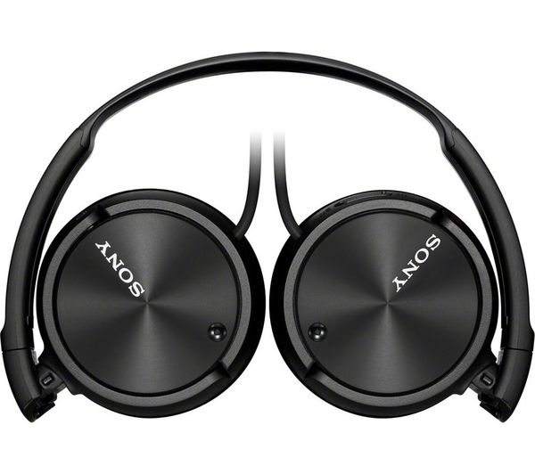 SONY MDR-ZX110NAB Noise-Cancelling Headphones - Black - 4905524987355 ...