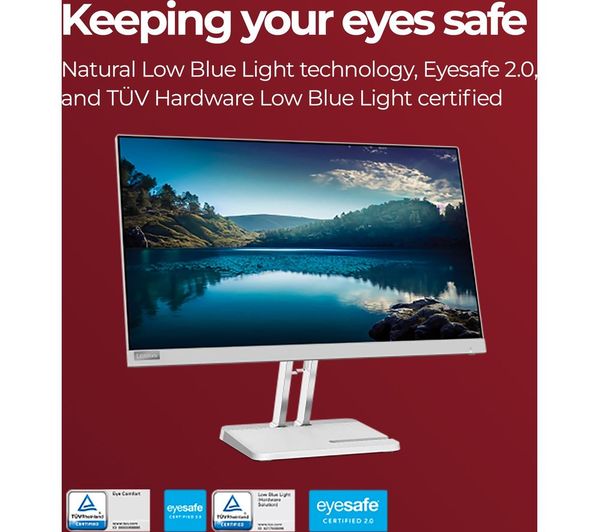 LENOVO L24e-40 Full HD 23.8" VA LCD Monitor - Grey - 67AAKAC3UK ...