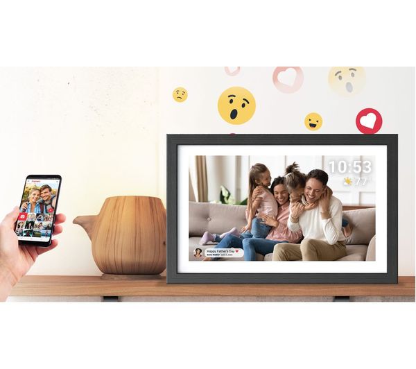 SANDSTROM SDPF15B25 15.6" Digital Photo Frame - Black - - Currys Business