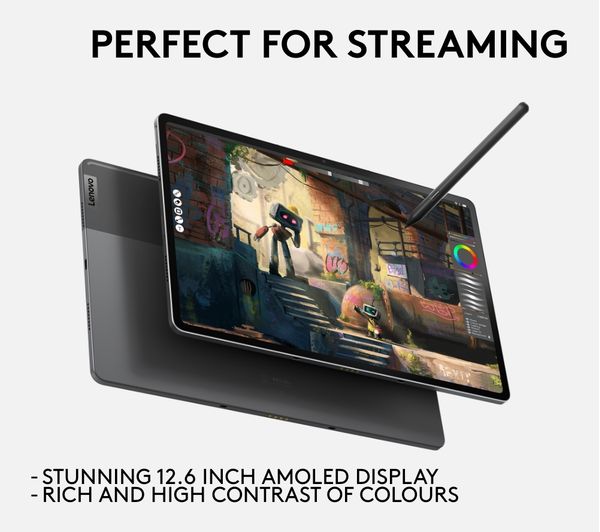 LENOVO Tab P12 Pro 12.6" Tablet - 256 GB, Storm Grey ...