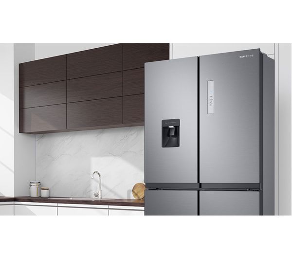 SAMSUNG Series 8 SpaceMax RF48A401EM9/EU Fridge Freezer - Gentle Silver ...