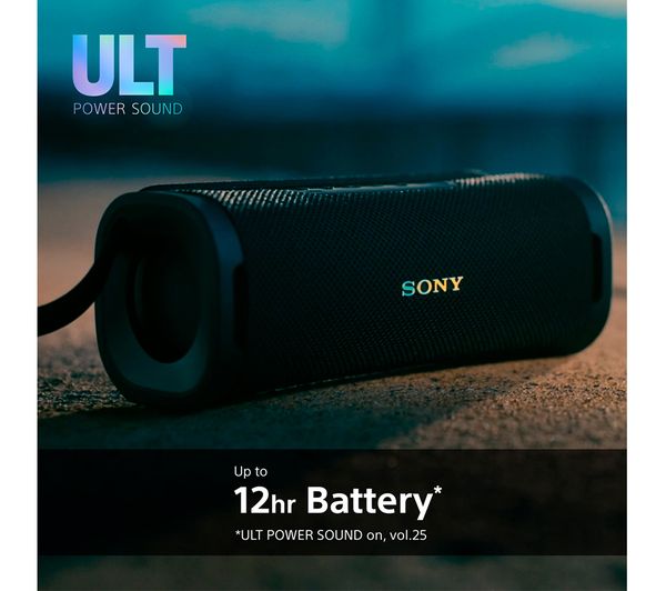 SONY ULT FIELD 1 Portable Bluetooth Speaker - Black - 4548736157088 ...