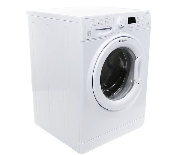 HOTPOINT Smart WMFUG842P Washing Machine - White - WMFUG842PM - Currys ...
