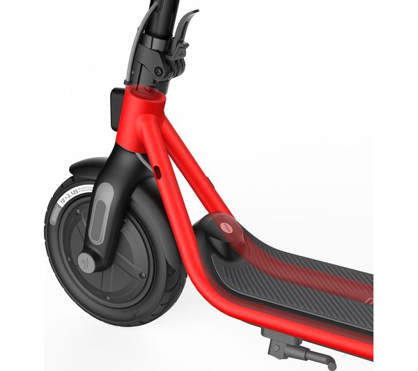 SEGWAY NINEBOT D18E Electric Folding Scooter - Black & Red - UK90710100 ...