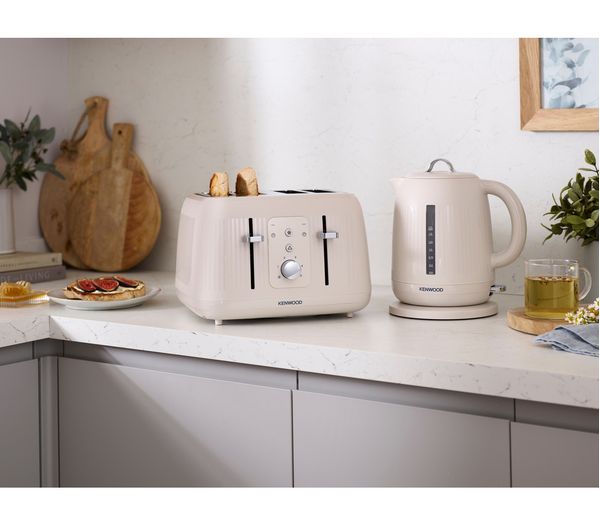 0W23010016 - KENWOOD Dawn TFP09.000CR 4-Slice Toaster - Oatmeal Cream ...