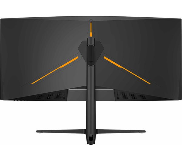 ADX A34GSR23 Wide Quad HD 34” Curved LCD Gaming Monitor - Black ...