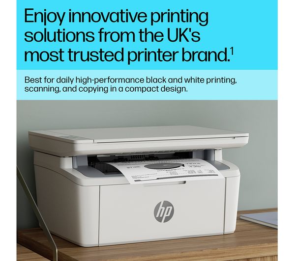 HP LaserJet M140W Monochrome All-in-One Wireless Printer - 7MD72F#B19 ...